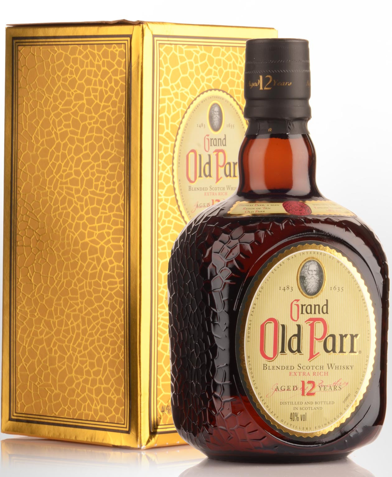 Whiskey Old Parr 12Años 1Lt Alc 40%